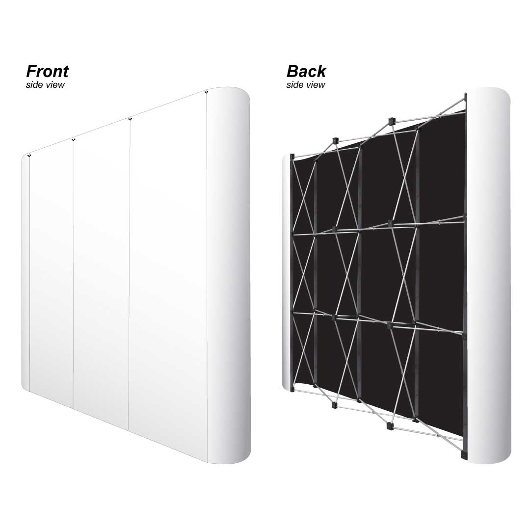 3x3 Pop Up System | Straight Pop Up System | Curve Pop Up System