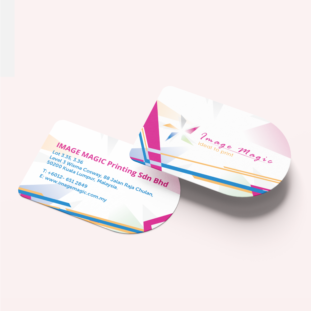 Browse Custom Shape Business Card Templates | Unique Die‑Cut Cards