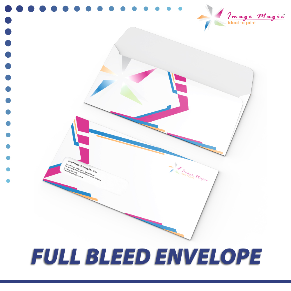 Upload Your Full Bleed Envelope Design | Edge-to-Edge Printing Malaysia