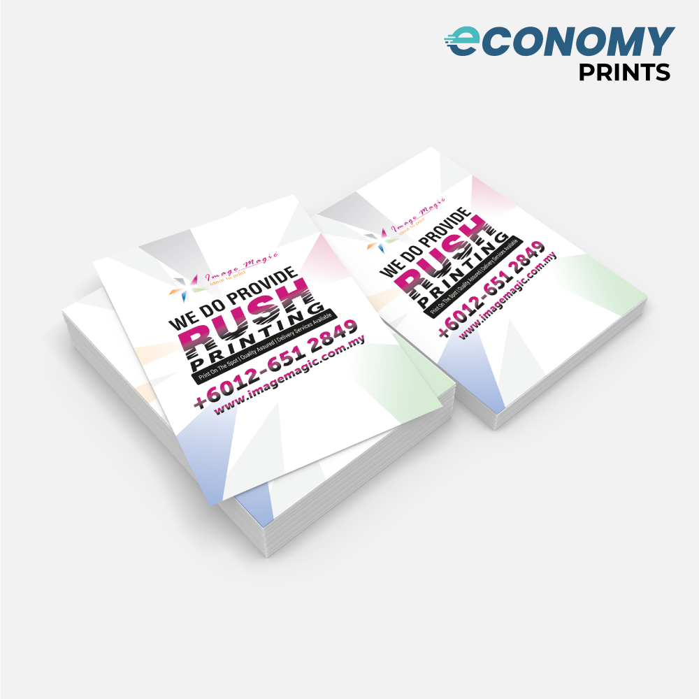 Economy Flat Flyers Printing Malaysia | Bulk Full Colour Flyers | From ...