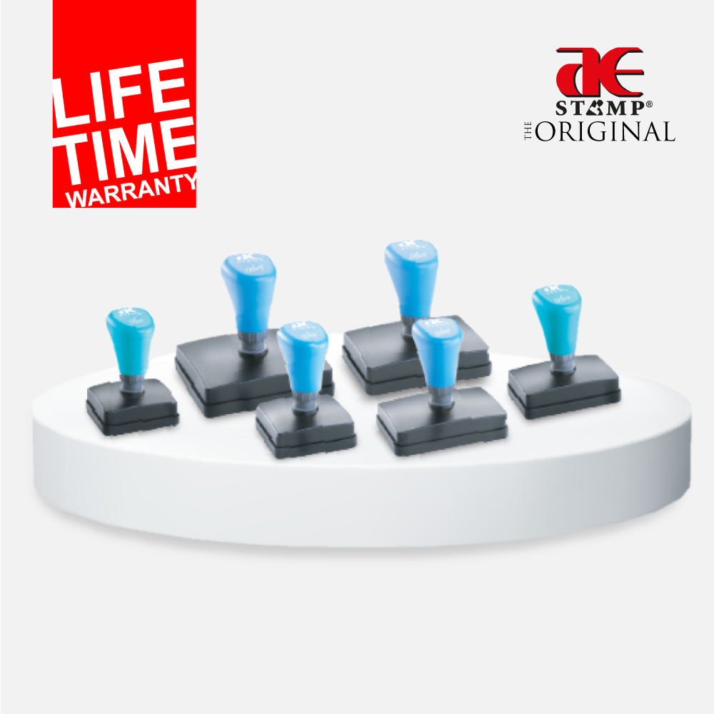 AE Pre-Inked Stamp Printing Malaysia | Refillable Gel Company Chops & Name Stamps