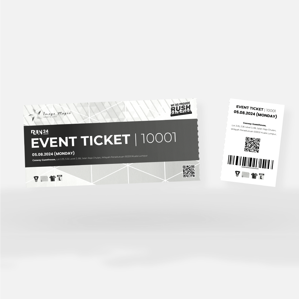 Black and White Tickets & Vouchers | Ferry Ticket | Entrance Ticket