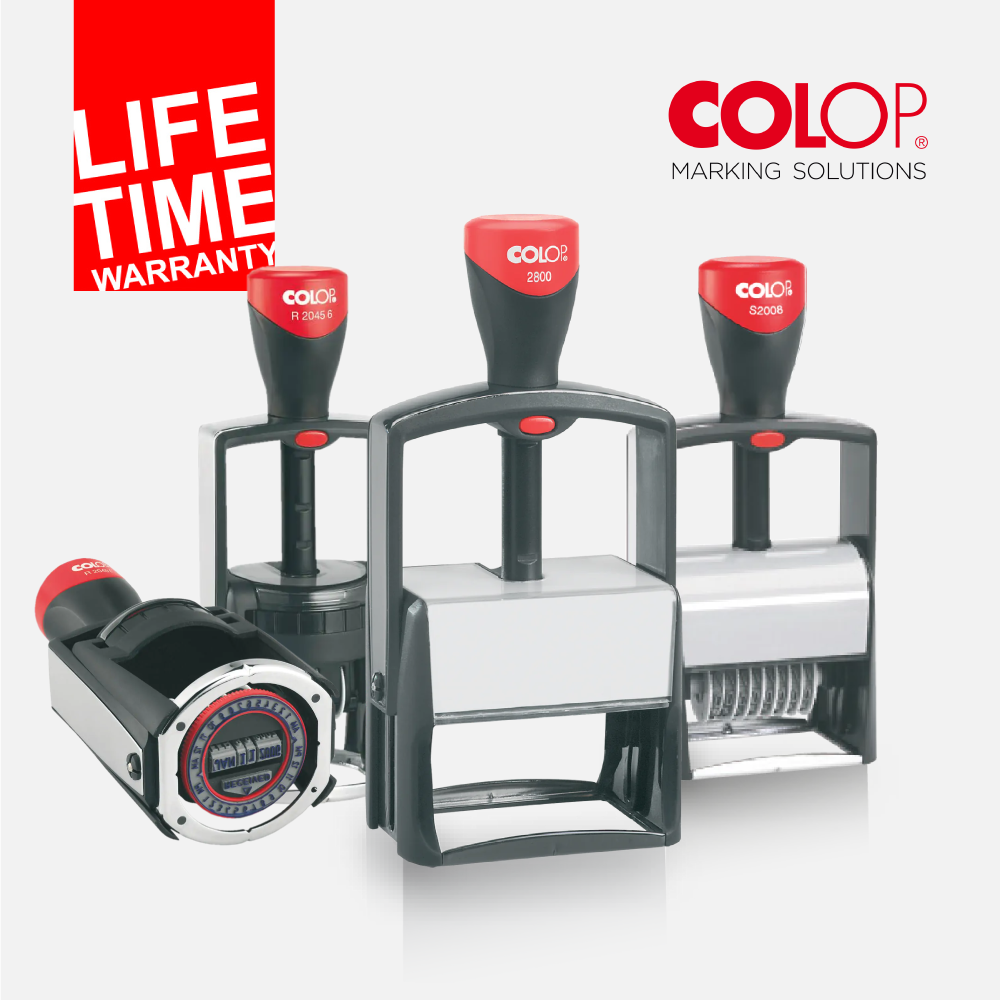 COLOP Heavy Duty Stamp Malaysia | Browse Sizes & Ink Colours | Image Magic