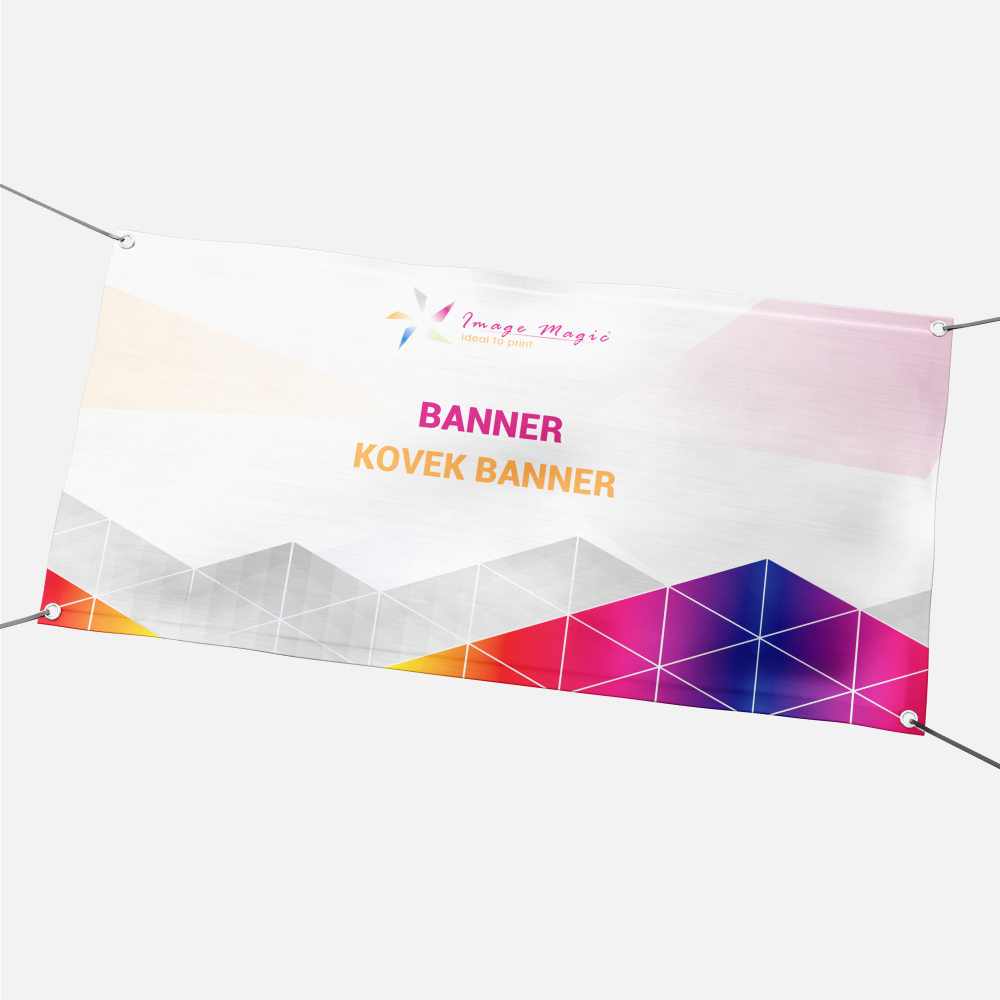 Kovek Banner Printing Malaysia (Anti-Curl & Tear-Resistant)