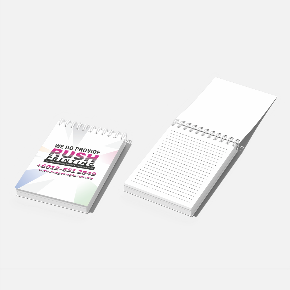 Notepad Printing Malaysia | Ready-Made Notepad Designs for Fast Order