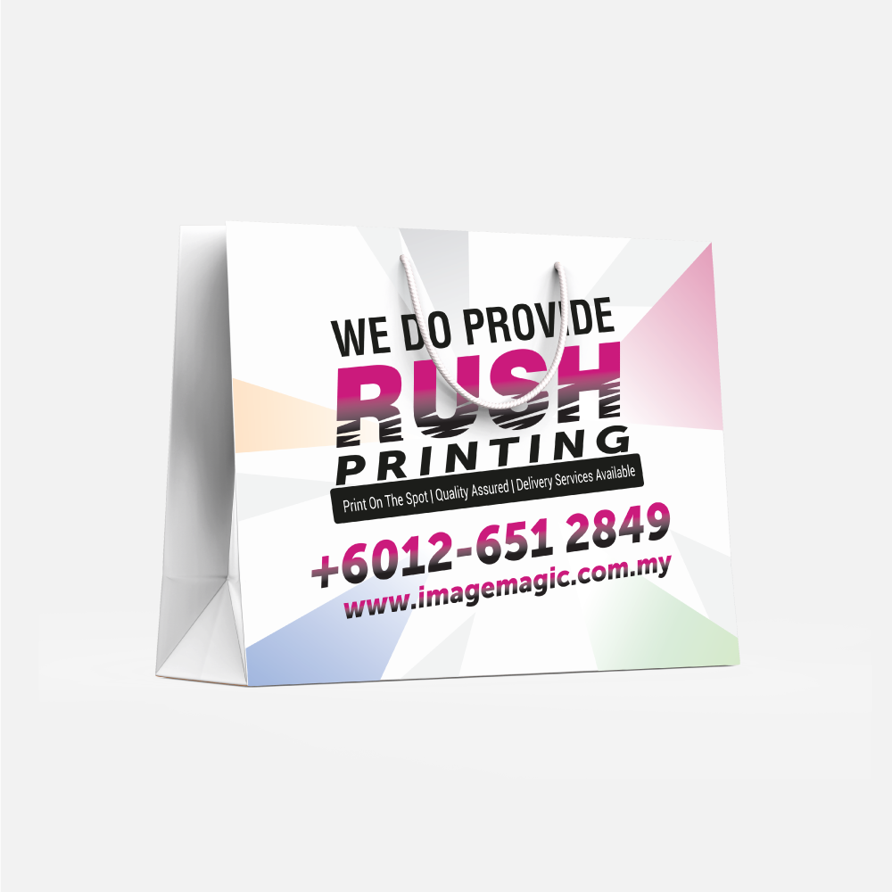 Browse Paper Bag Designs Malaysia | Custom Printed Paper Bags – Image Magic