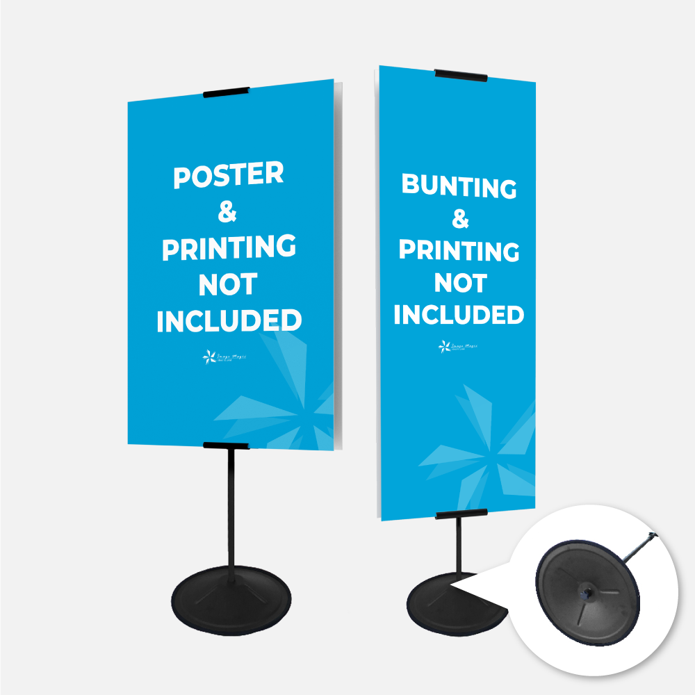 Stand Banner T-Stand Malaysia | Boleh Laras & Mudah Alih