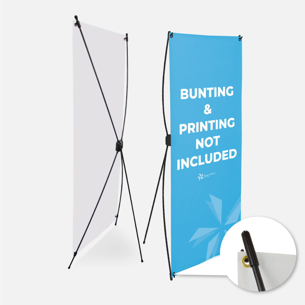 X-Stand Banner Stand Malaysia (60×180cm) | Lightweight & Portable
